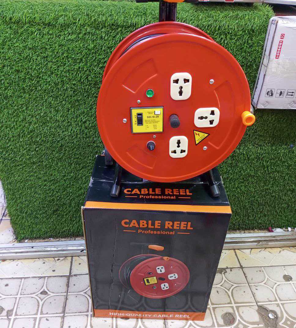 Extension cable reel 2.5 by 50m - Wima Power Tools