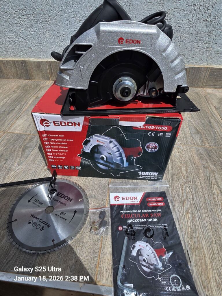 Edon CS-185/1650 circular saw 1650W - Wima Power Tools