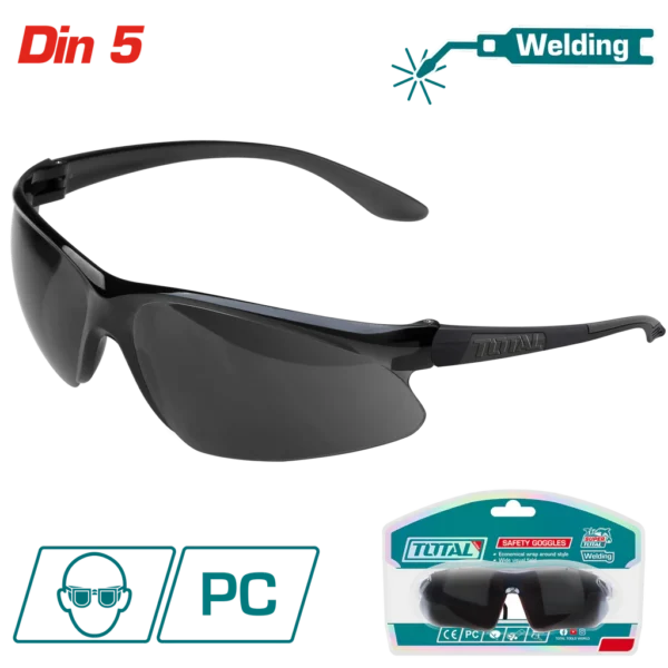 Total Safety goggles(Only for welding) - Wima Power Tools